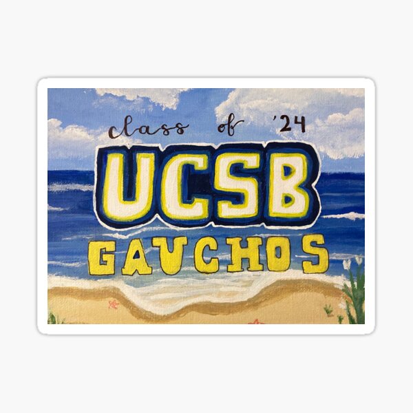 "UCSB painting" Sticker by emmy1262 | Redbubble