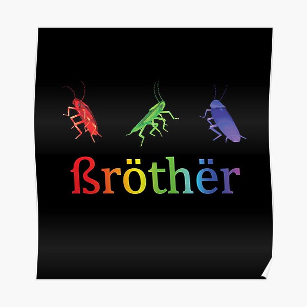 "RGB Roach Gang Standard" Poster by Pixara | Redbubble