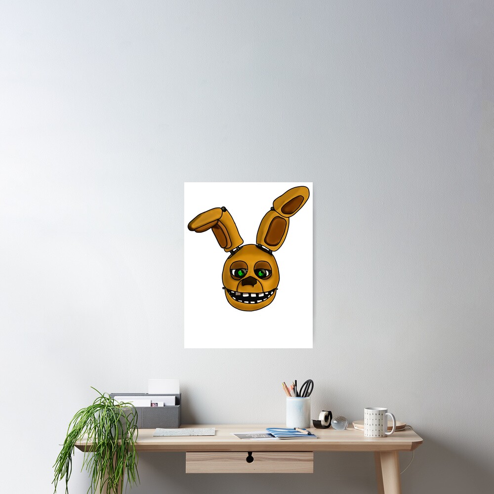 "spring bonnie " Poster by Kanandume | Redbubble
