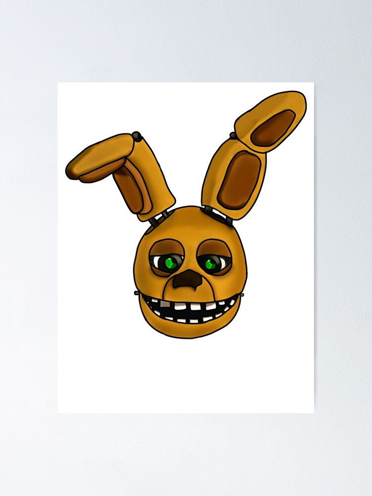 "spring bonnie " Poster for Sale by Kanandume | Redbubble