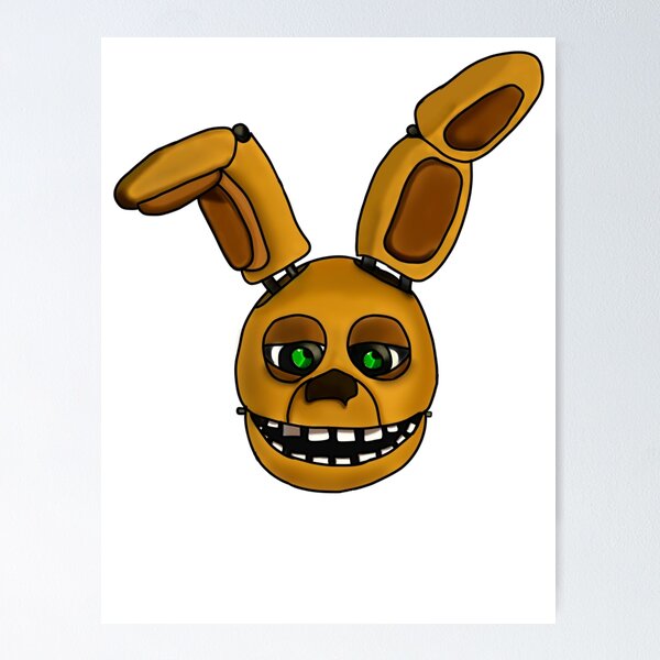 "spring bonnie " Poster for Sale by Kanandume | Redbubble