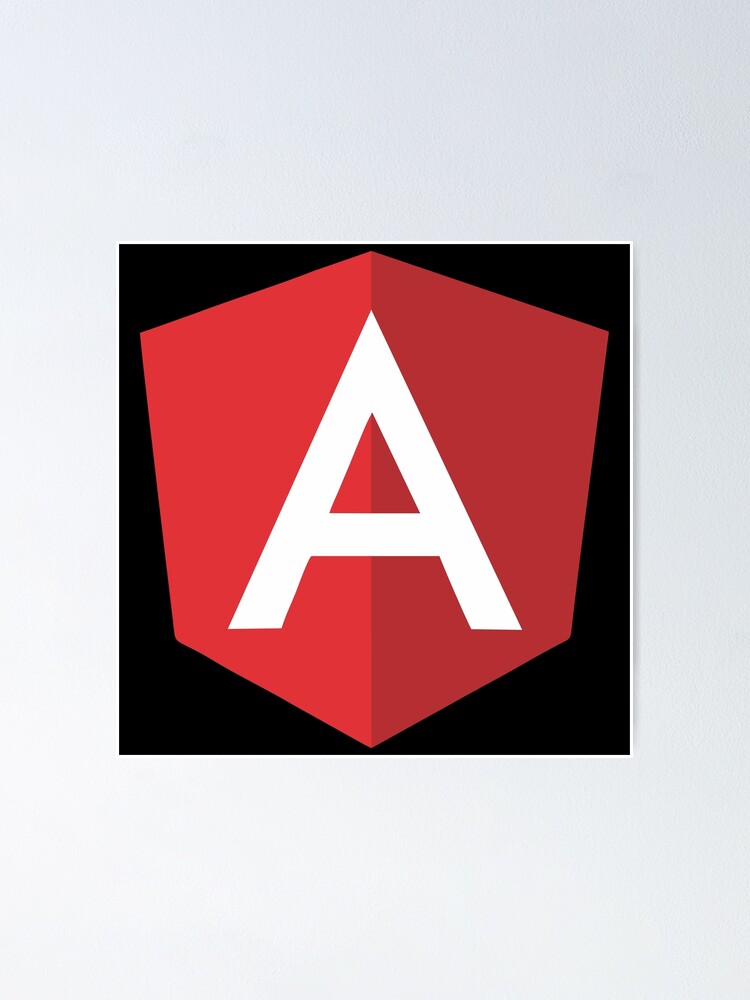 "Best Seller - Angular Logo Merchandise" Poster by littlesville | Redbubble
