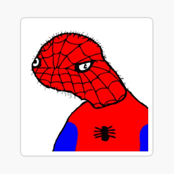 Spoderman Stickers | Redbubble