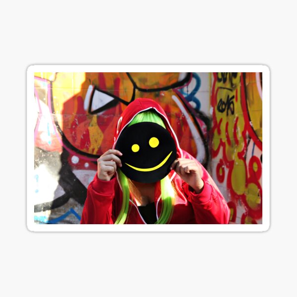 "Urban cosplay" Sticker for Sale by AkiBey | Redbubble