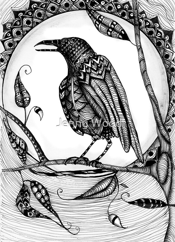 "Squawk" by Jenny Wood | Redbubble