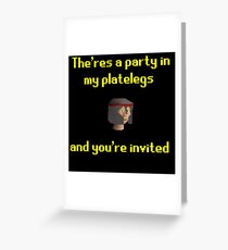 Runescape Greeting Cards | Redbubble