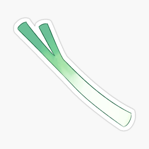 "Leek" Sticker for Sale by Korojoika | Redbubble