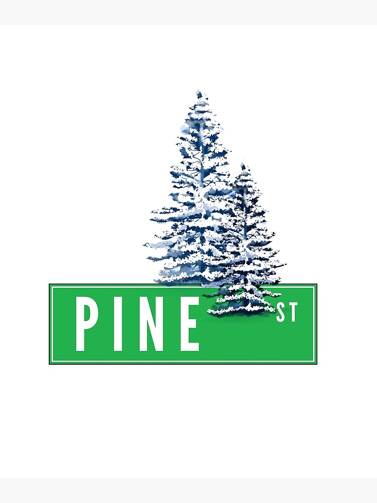 "Pine" Poster by NikolicDalibor | Redbubble