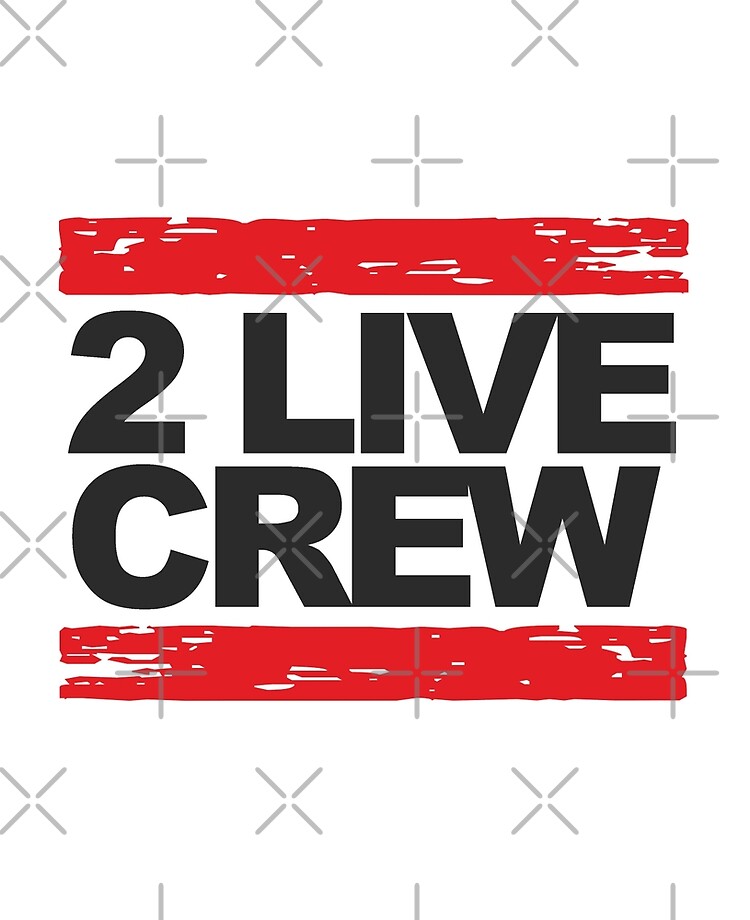 "2 live crew t shirt typography" iPad Case & Skin for Sale by ...