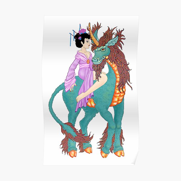 Qilin Wall Art | Redbubble