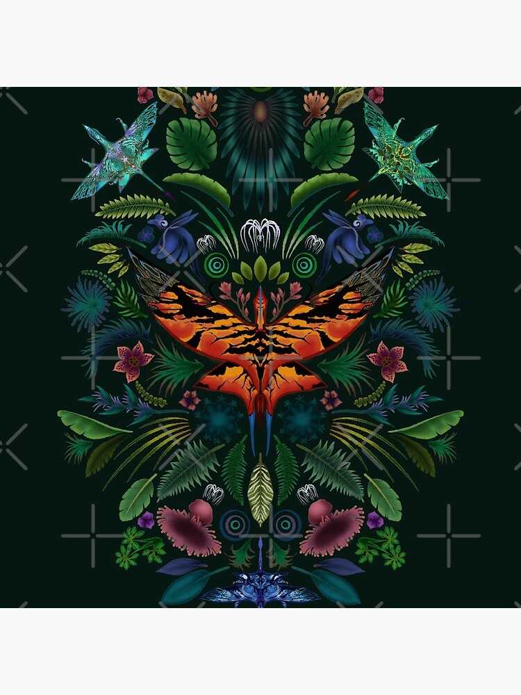 "Pandora Forest" Pin for Sale by Emily Higgs | Redbubble