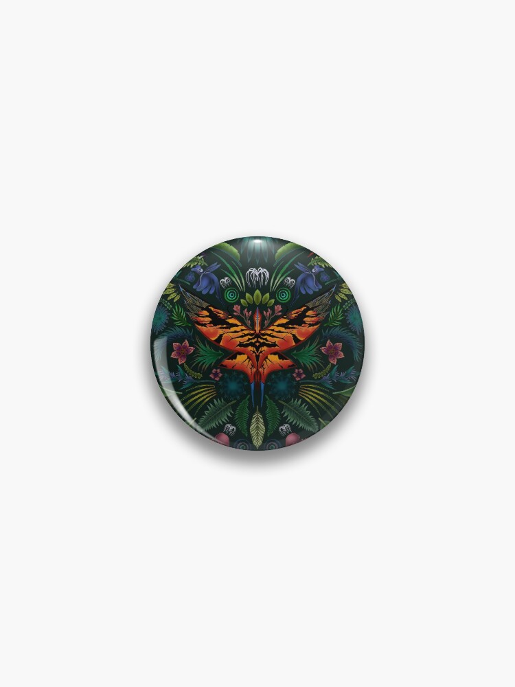 "Pandora Forest" Pin for Sale by Emily Higgs | Redbubble