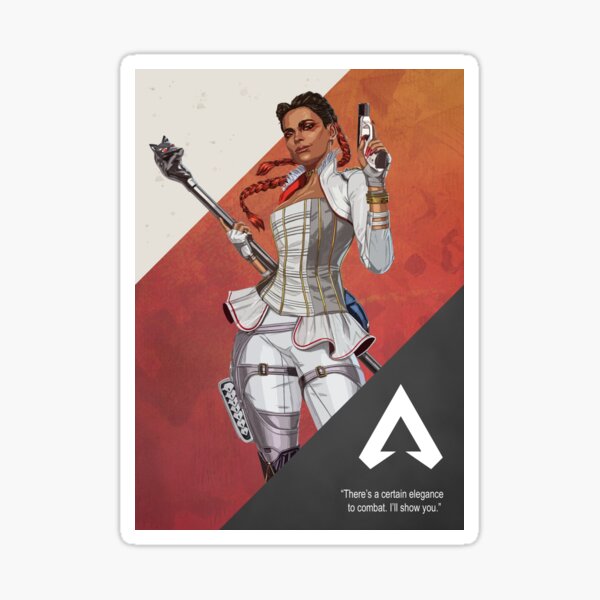 "Apex Legends Loba Cutout Character Poster" Sticker for Sale by Gemini ...