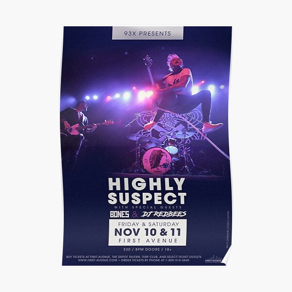 Highly Suspect Wall Art | Redbubble