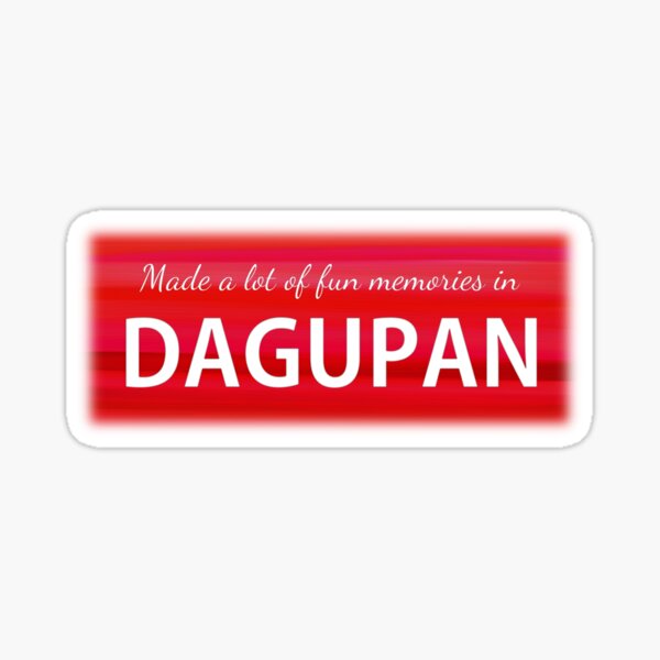 "Fun Memories in Dagupan" Sticker for Sale by Seasider85 | Redbubble