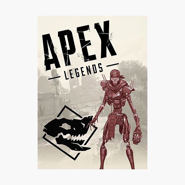 "Apex Legends Revenant Season 1 Character Poster" Photographic Print by ...