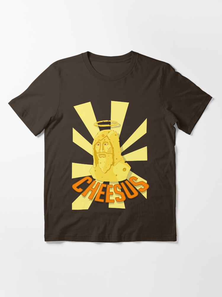 "Cheesus" T-shirt for Sale by BonePit | Redbubble | jesus t-shirts ...