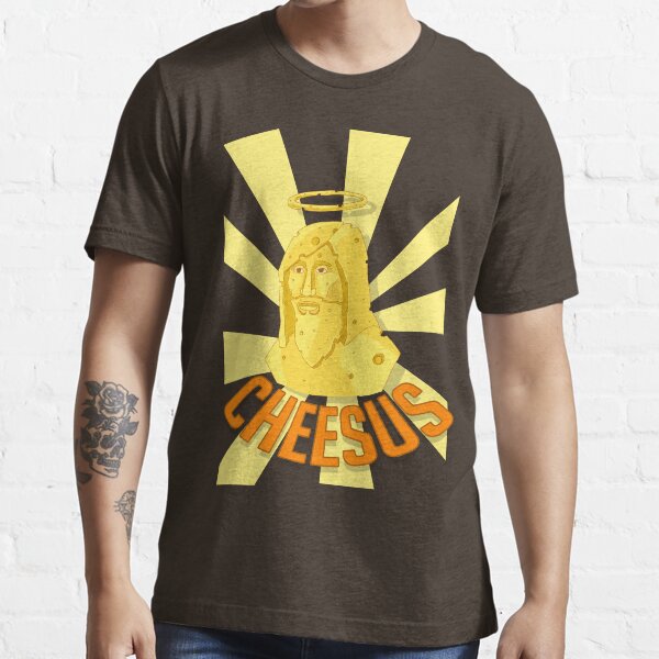"Cheesus" T-shirt for Sale by BonePit | Redbubble | jesus t-shirts ...