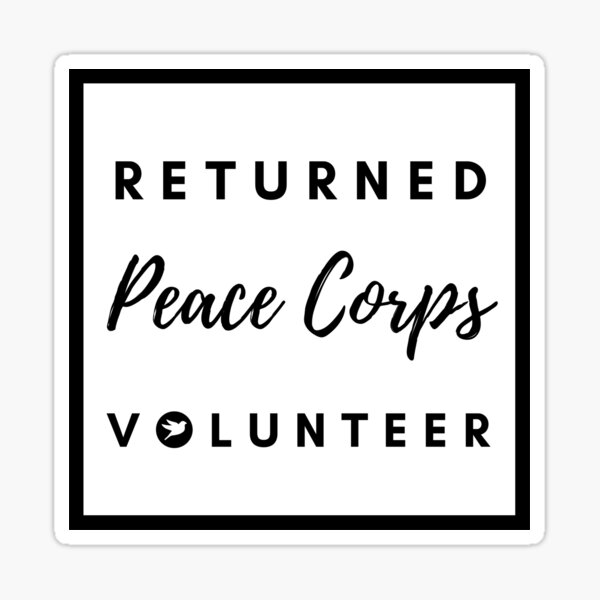 Peace Corps Stickers | Redbubble