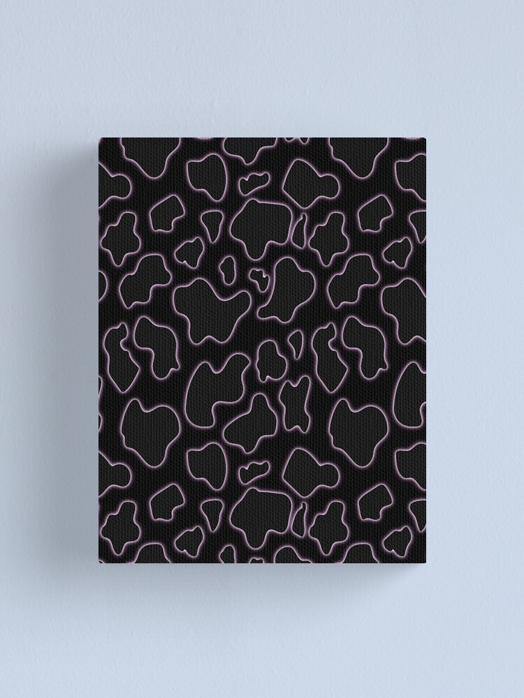 "NEON COW PRINT" Canvas Print for Sale by wirvibing | Redbubble