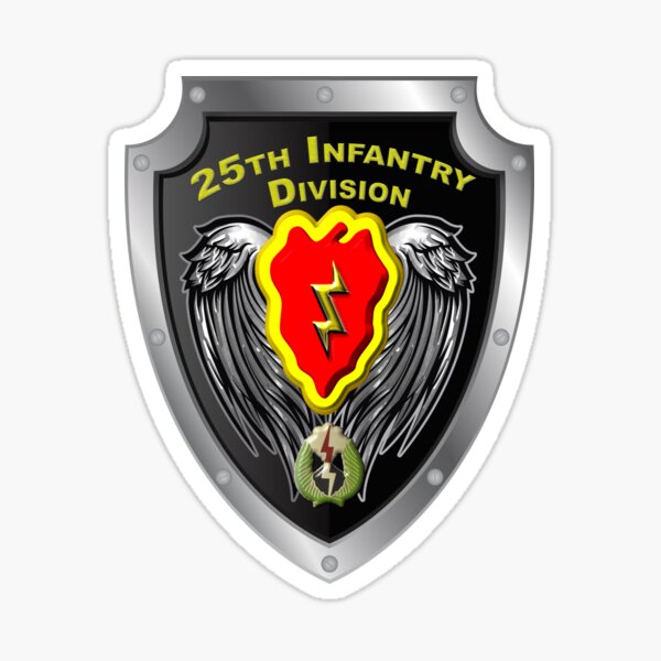 "25th Infantry Division " Sticker for Sale by SoldierAlways | Redbubble