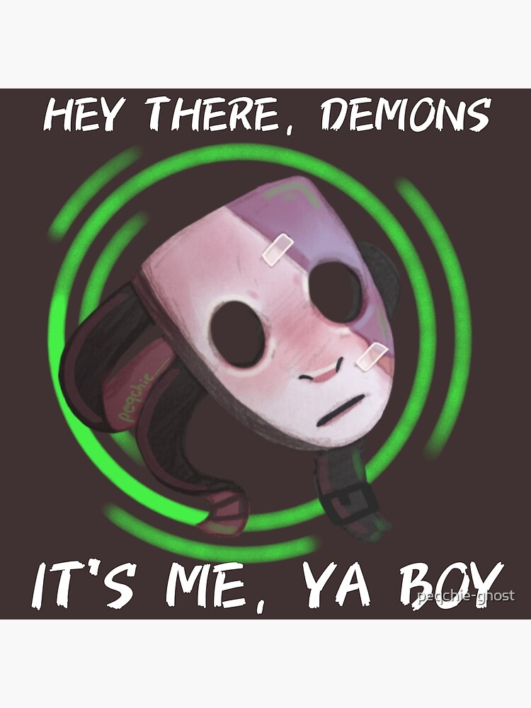 "Hey There Demons-- Sally Face Fanart Print" Art Print by peqchie-ghost ...