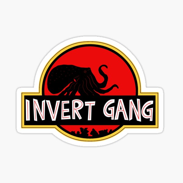"Invertebrate Gang Octopus" Sticker by dahoodscientist | Redbubble
