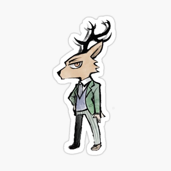 "Beastars" Sticker by Marinaaniram | Redbubble
