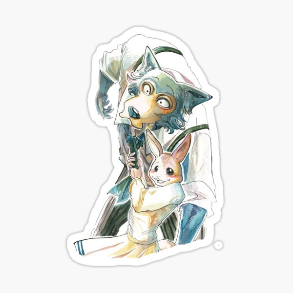 "Beastars" Sticker von Marinaaniram | Redbubble
