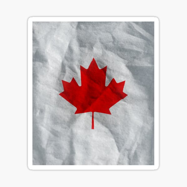 "Canadian Maple Leaf" Sticker for Sale by Corbitron | Redbubble