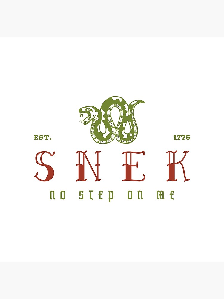 "Snek: No Step on Me" Poster by ytoc | Redbubble