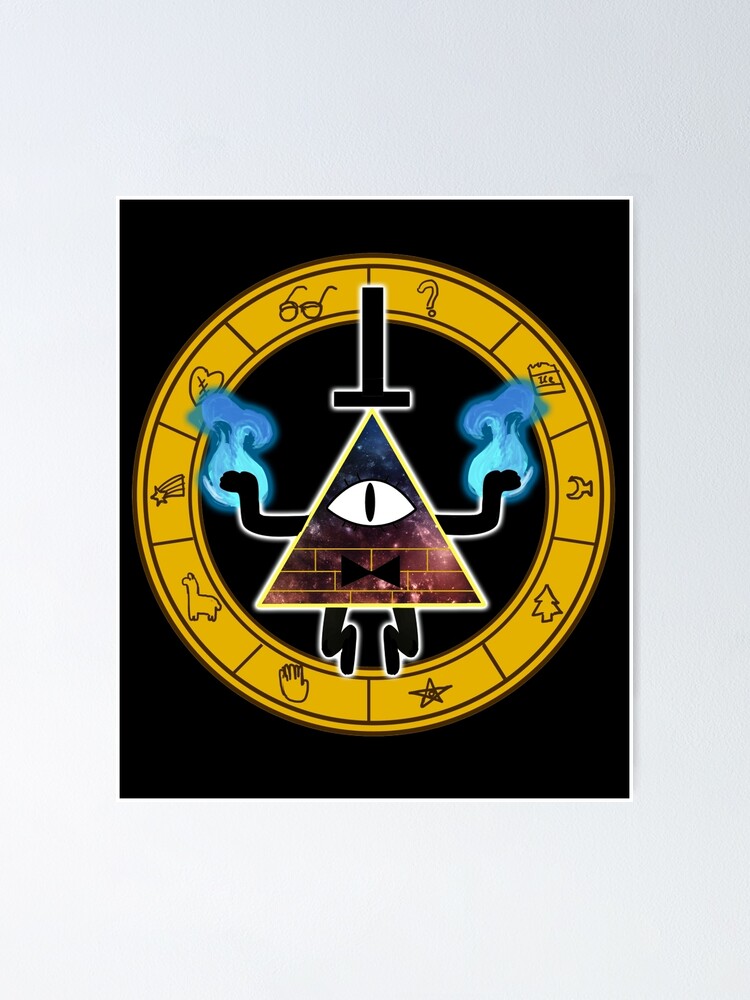 "Bill Cipher" Poster for Sale by danigrillo | Redbubble