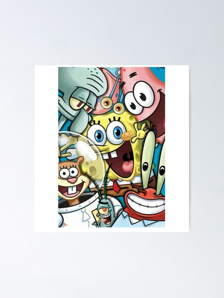 "spongebob squarepants" Poster by Neelam27 | Redbubble