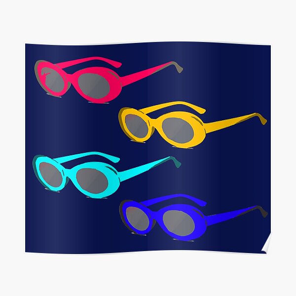 "Aesthetic Indie Clout Goggles" Poster by kestrada2906 | Redbubble