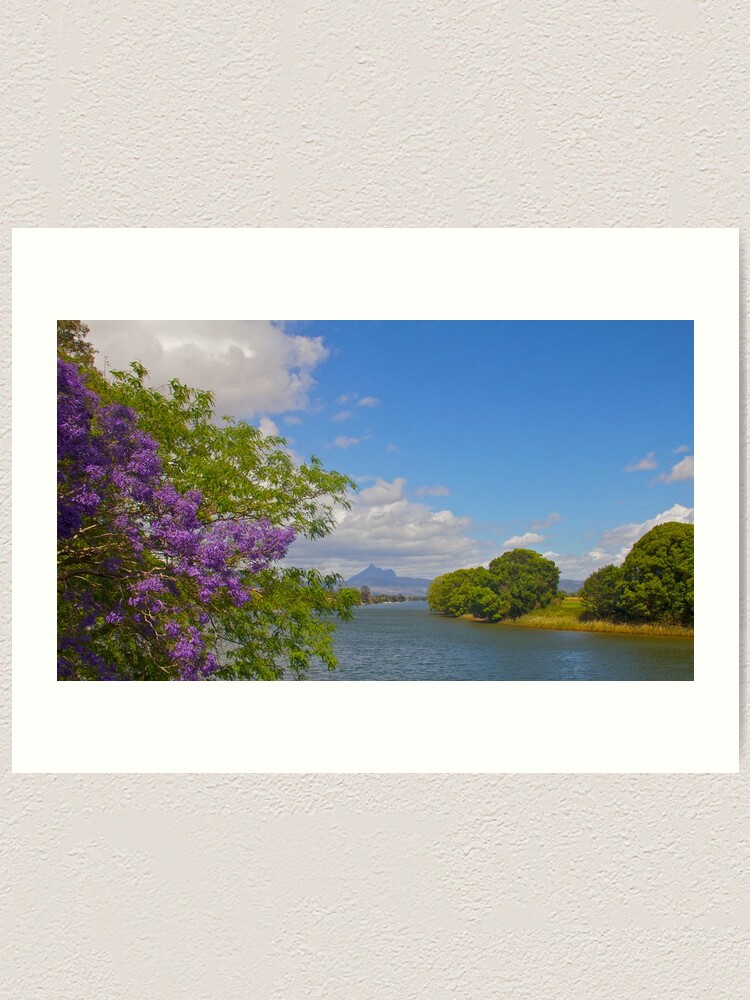 "Mount Warning" Art Print by sarcalder | Redbubble