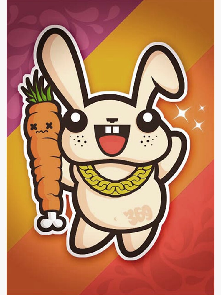 "Gangster Rabbit." Poster for Sale by LewisJamesMuzzy | Redbubble