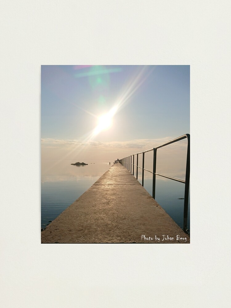 "Sunset at Novi Beach Club, Visby Sweden" Photographic Print by ...