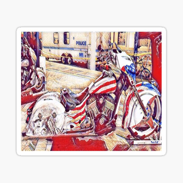 "Cycle Salute" Sticker for Sale by DonnaM | Redbubble