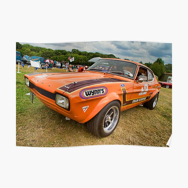 Poster: Ford Capri | Redbubble