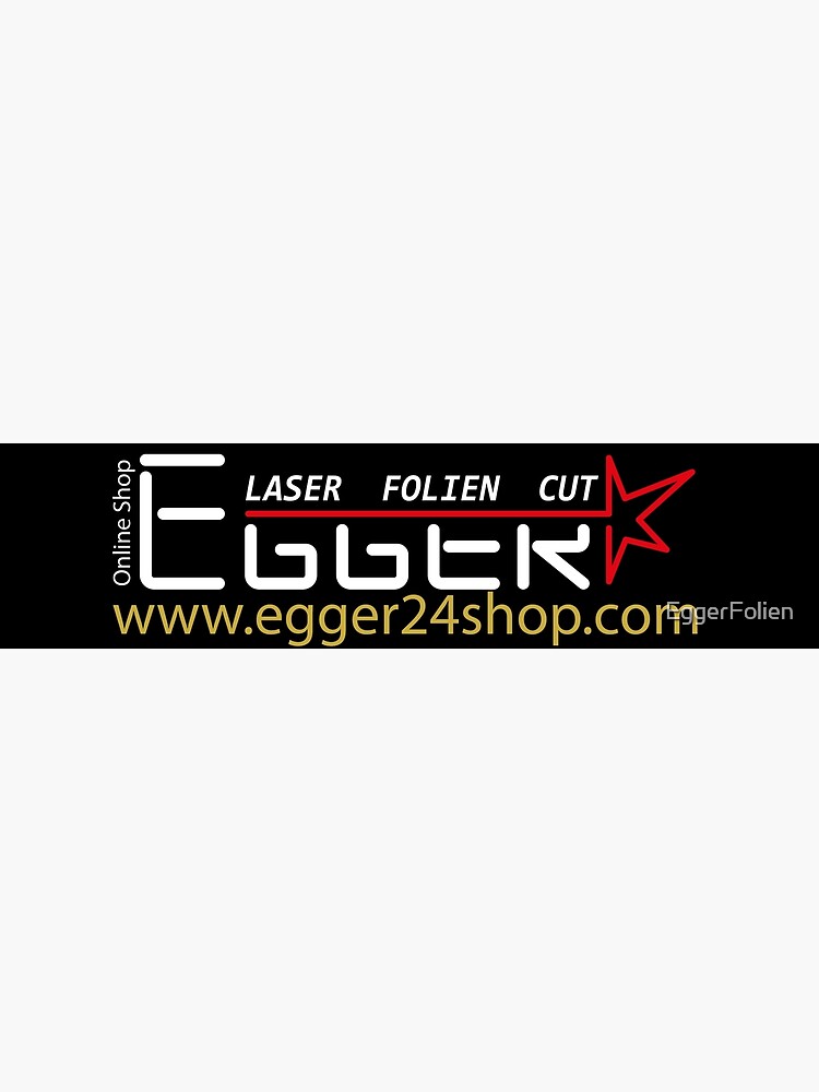 Póster «Egger Laser Foil Cut / egger24shop.com logo» de EggerFolien ...