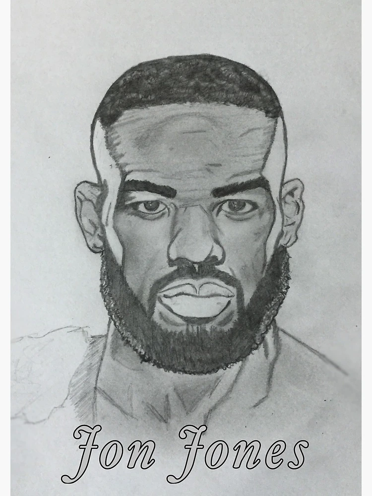 Jon Jones Drawings UFC 235 Jones V Smith 🥊💯 Jon "Bones" Jones