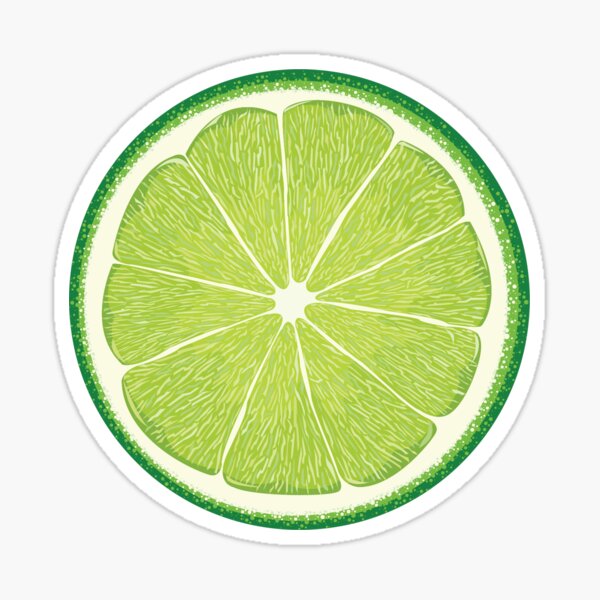 "Lime Sticker" Sticker for Sale by nicoleanowa | Redbubble