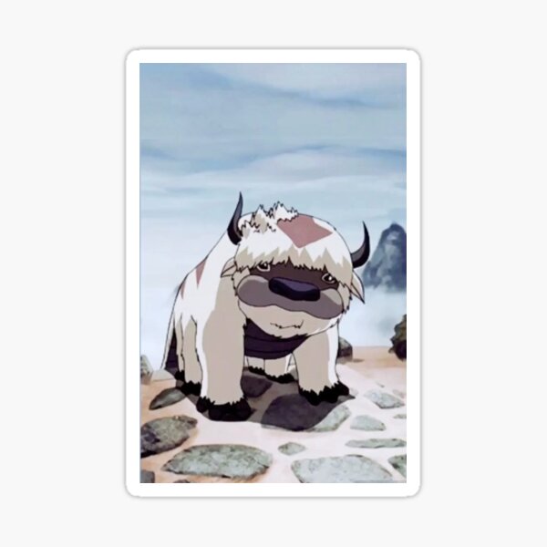 "Messy hair appa" Sticker for Sale by Isabella015 | Redbubble