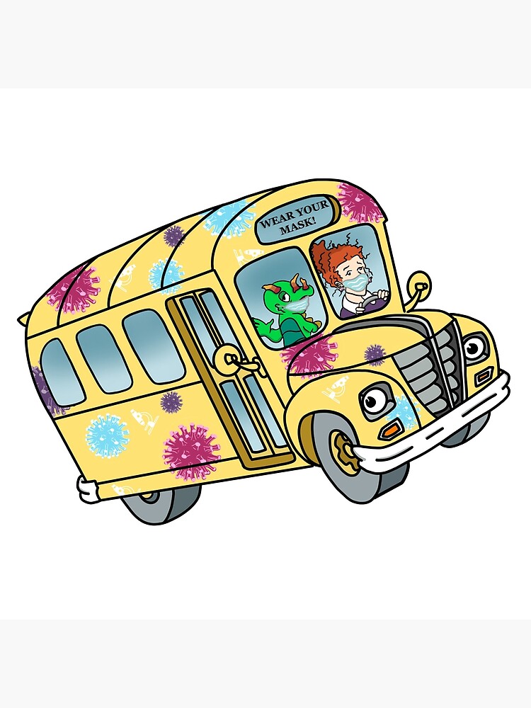 "The Magic School Bus" Poster for Sale by Lmdydok | Redbubble