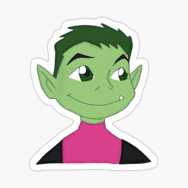 Beast Boy Stickers | Redbubble