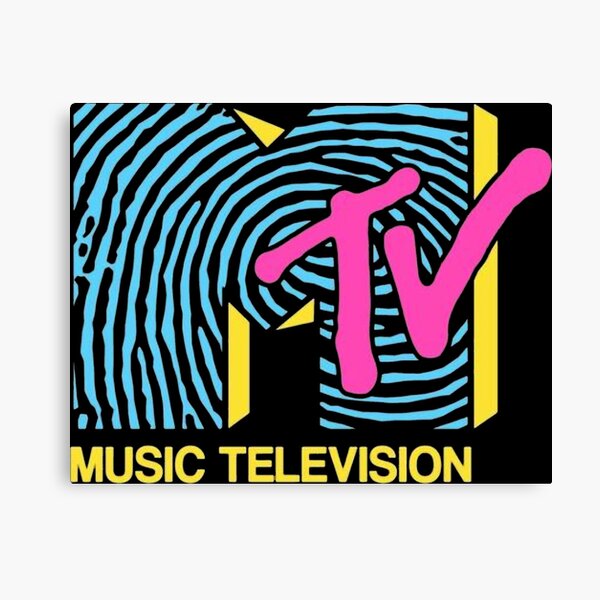 Mtv Logo Canvas Prints | Redbubble