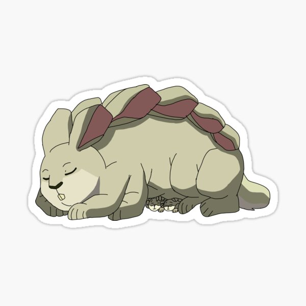 "Mega Bunny - Kipo And The Age Of Wonderbeasts" Sticker for Sale by ...