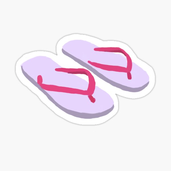 "Flip flops" Sticker by kbdesign1 | Redbubble