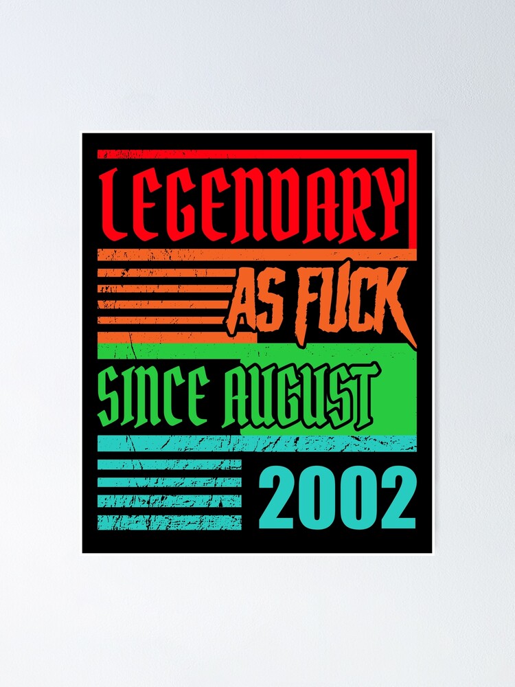 Póster « quienes nacieron este año Legendario desde agosto de 2002 ... Póster « quienes nacieron este año Legendario desde agosto de 2002 ...