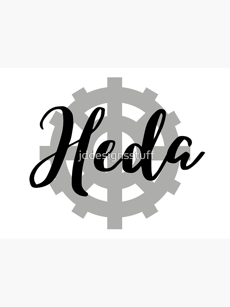 "Heda Symbol - Grey/Silver" Art Print for Sale by jddesignsstuff ...